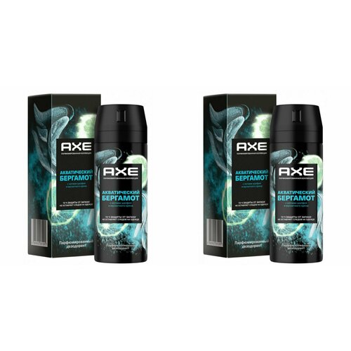 Axe Дезодорант спрей Акватический бергамот, 150 мл, 2 шт