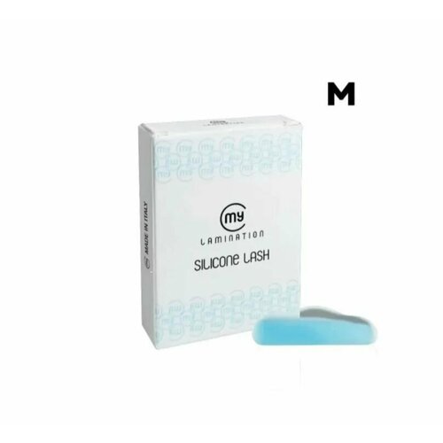 Силиконовые бигуди (валики) для завивки ресниц My Lamination (Silicone Lash BLUE размер M) 1 пара