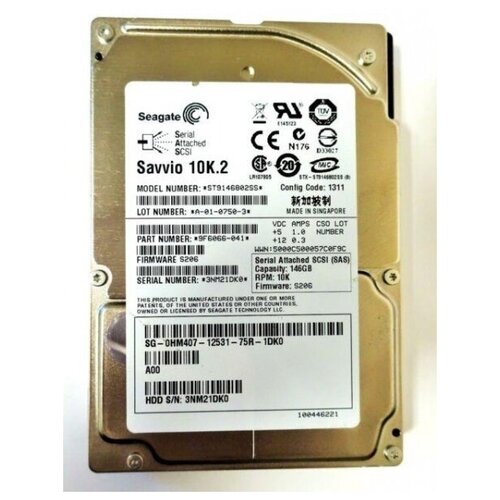Внутренний жесткий диск HP 445964-001 (445964-001)
