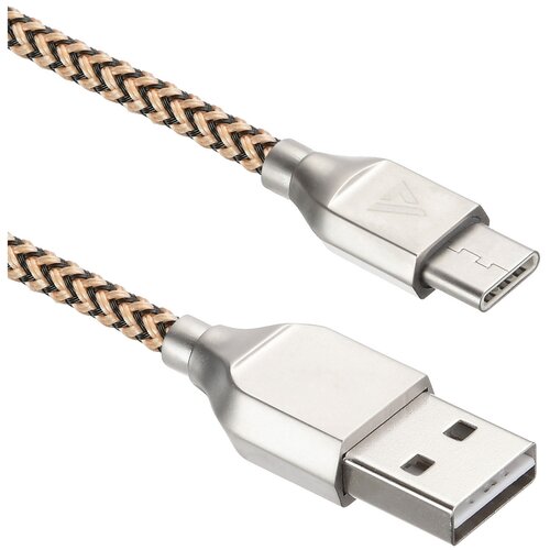 Кабель USB Type-C / USB Type-A ACD Titan (ACD-U927-C2Y) 1м, желто-черный