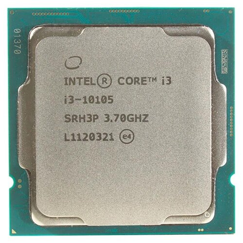 Процессор Intel Core i3-10105 LGA1200,  4 x 3700 МГц, OEM