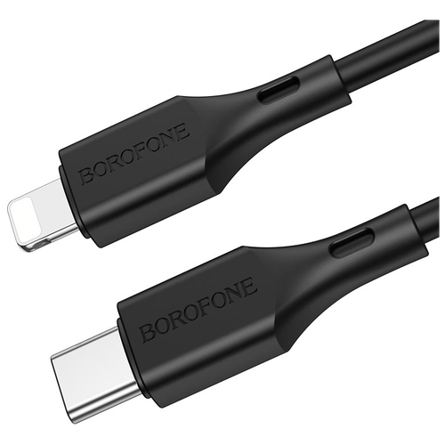 Кабель TYPE-C Lightning 8Pin BOROFONE BX49 Cool PD 1м черный