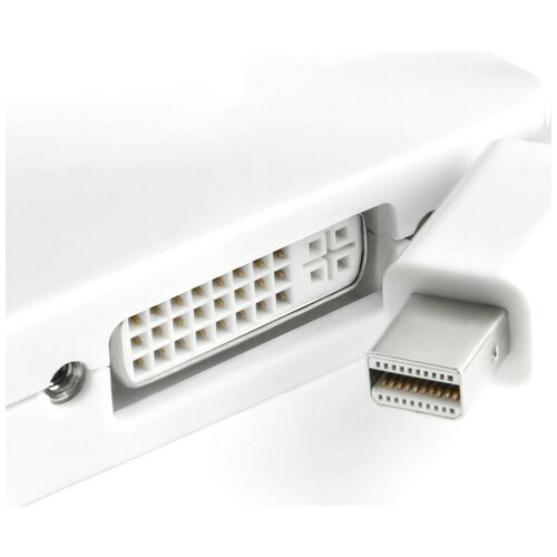 GCR Адаптер-переходник mini Displayport на Displayport, для подключения MacBook к дисплеям, 0.1м