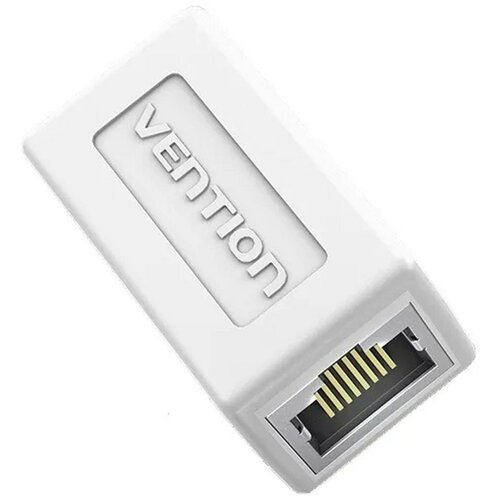 Адаптер-соединитель RJ45 F / RJ45 F 8p8c кат. 6 Белый IPVW0 Vention