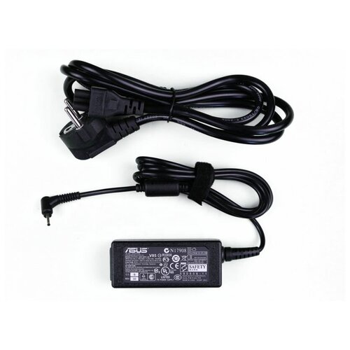 Для ASUS Eee PC 1008HA Зарядное устройство блок питания ноутбука (Зарядка адаптер + сетевой кабель/ шнур)