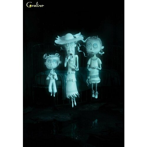 Плакат, постер на холсте Coraline/Коралина в Стране Кошмаров/. Размер 42 х 60 см