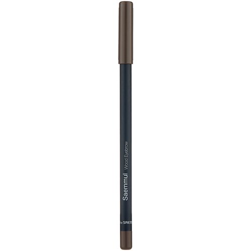 The Saem Карандаш для бровей Saemmul Wood Eyebrow, оттенок 03 black brown