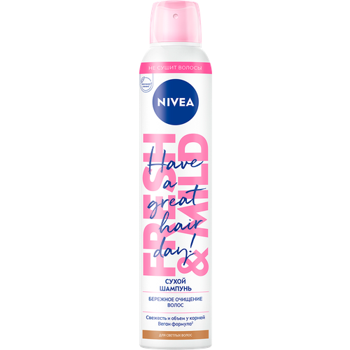 Сухой шампунь Nivea 3в1 200мл