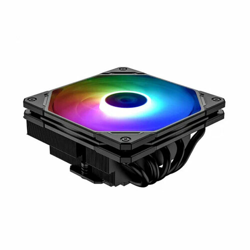 Процессорный кулер ID-Cooling IS-55 ARGB низкопрофильный высота 55mm TDP 125W