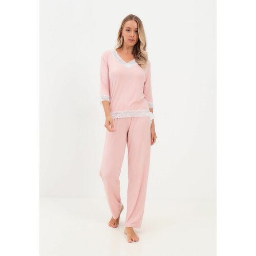 Пижама Luisa Moretti, размер 44/46, розовый