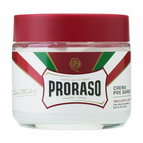 Питательный крем для подготовки кожи к бритью Proraso Pre-Shaving Cream Moisturising And Nourishing /100 мл/гр.