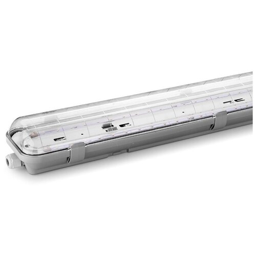 Настенно-потолочный светильник Wolta STD ДСП14-36-002-6К, 36 Вт, 6500 К, цвет арматуры: серый, цвет плафона: бесцветный