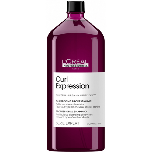 Loreal Curl Expression- Увлажняющий шампунь для всех типов кудрявых волос 1500 мл