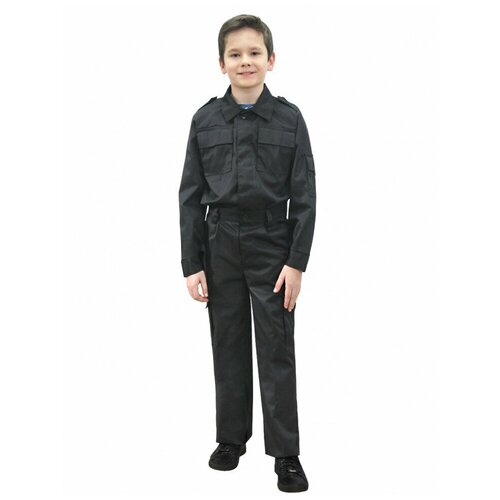 Комплект одежды Компания БВР, размер 28-30/122-128, черный