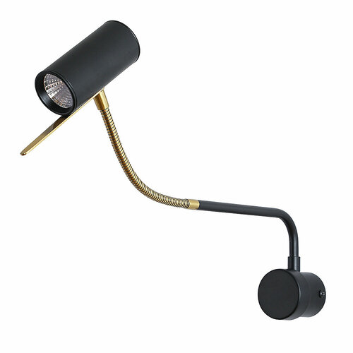 Настенный светильник Arte Lamp Sulafat A2423AP-5PB, LED, кол-во ламп:1шт, Черный