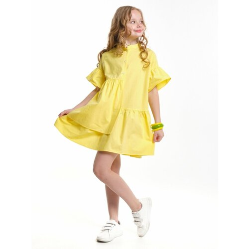Платье Mini Maxi, размер 140, желтый