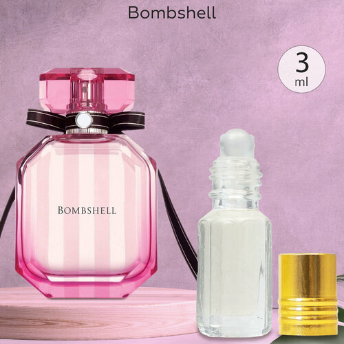 Gratus Parfum Bombshell духи женские масляные 3 мл (масло) + подарок