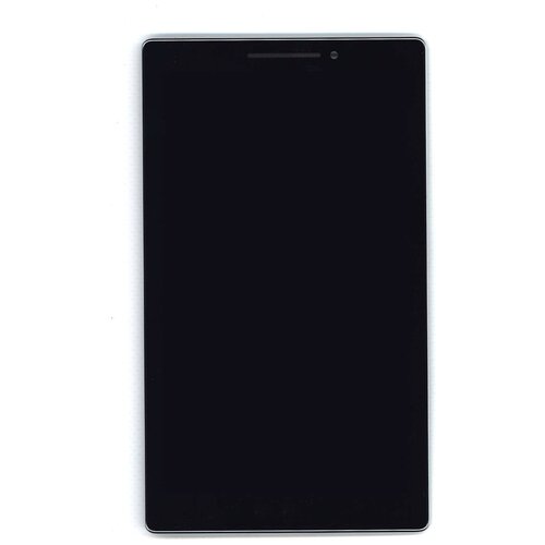 Дисплей (экран) в сборе с тачскрином для Asus ZenPad 7.0 Z370 с рамкой черный / 1280x800 (WXGA)