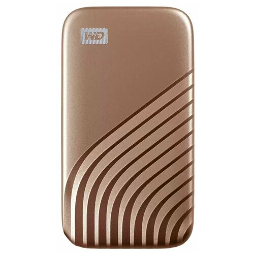 Внешний SSD WD 2TB My Passport SSD USB 3.2 Gen 2 - Gold (WDBAGF0020BGD-WESN)