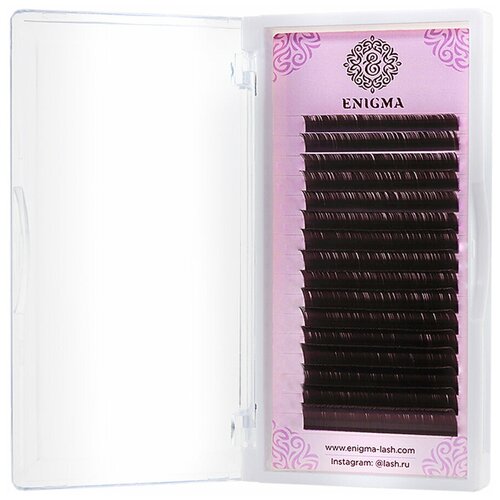 Enigma Ресницы цвет "Мокка" 0,07/L/10 мм (16 линий)