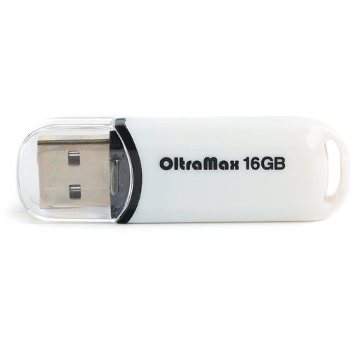 Флешка OltraMax 230 16 ГБ, 1 шт., белый