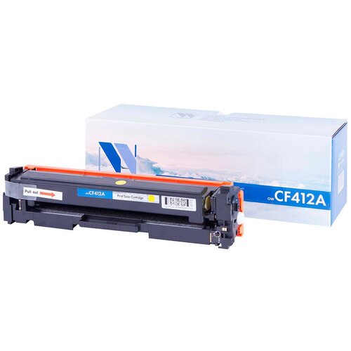 Картридж NV Print CF412A для HP, 2300 стр, желтый