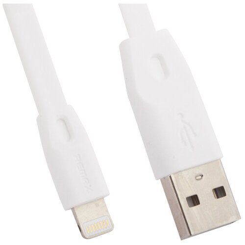 Кабель Remax Full Speed USB - Lightning (RC-001i), 2 м, белый