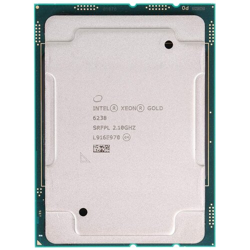Процессор Intel Xeon Gold 6238 LGA3647,  22 x 2100 МГц, OEM