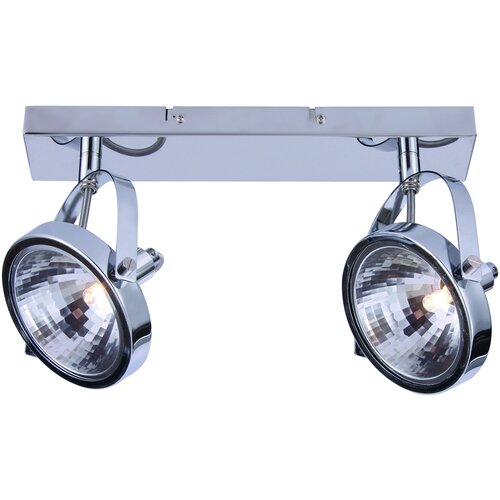 Спот Arte Lamp Alieno A4506PL-2CC, кол-во ламп: 2 шт., хром