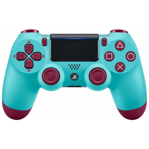 Геймпад Sony DualShock 4 v2 CUH-ZCT2E, ежевичная лазурь, 1 шт.