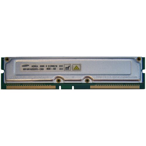 Оперативная память Samsung 512 МБ DDR 800 МГц RIMM MR18R162GDF0-CM8