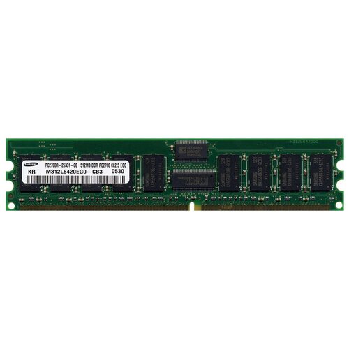 Оперативная память Samsung 512 МБ DDR 333 МГц DIMM CL2.5 M312L6423EG0-CB3