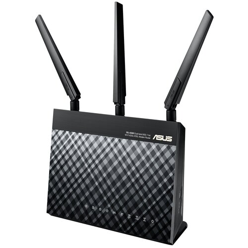 Wi-Fi роутер ASUS DSL-AC68U, черный