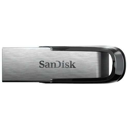 Флешка SanDisk 64GB CZ73 Ultra Flair серебристо-черная USB 3.0