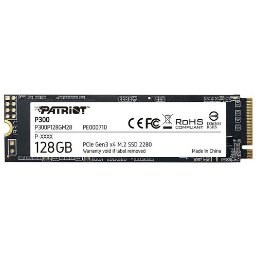 Твердотельный накопитель Patriot Memory P300 128 ГБ M.2 P300P128GM28