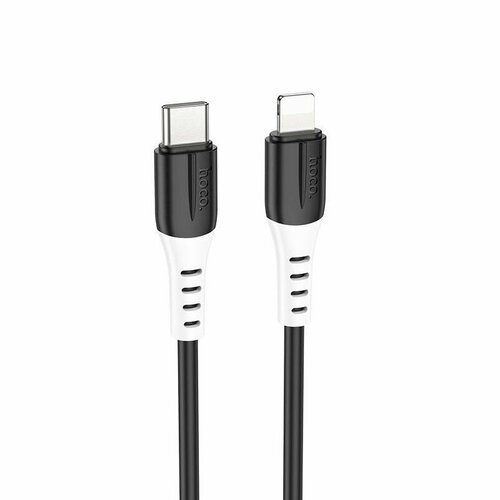 Кабель USB-C iPhone Lightning Hoco X82 <черный>