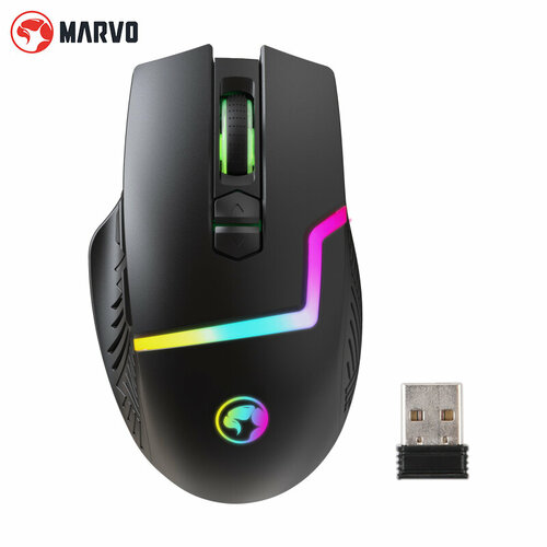 Игровая мышь для компьютера Marvo Cyberpunk Claws с RGB подсветкой