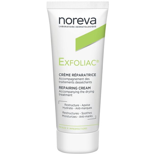 Noreva laboratories Exfoliac Крем Creme reparatrice, 40 мл