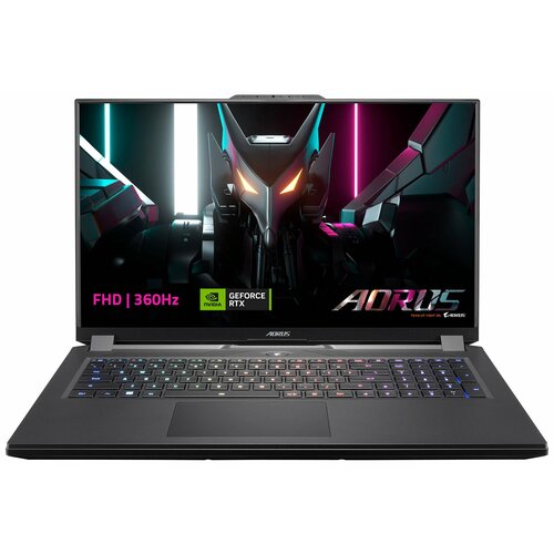 Игровой ноутбук Gigabyte Aorus 7 9MF 17.3"(1920x1080) Intel Core i5 12500H(2.5Ghz)/16GB SSD 512GB/nVidia GeForce RTX 4050 6GB/Windows 11 Home/9MF-E2KZ513SD