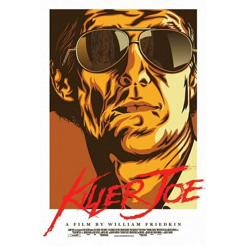 Плакат, постер на холсте Killer Joe, Киллер Джо. Размер 60 х 84 см