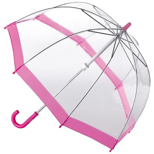 Зонт-трость FULTON, розовый, бесцветный