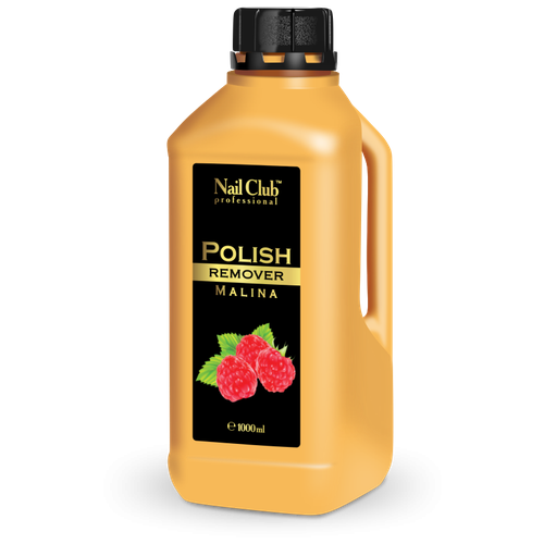 Nail Club professional Жидкость для снятия гель-лака с ногтей Polish Remover Malina 1000 мл.