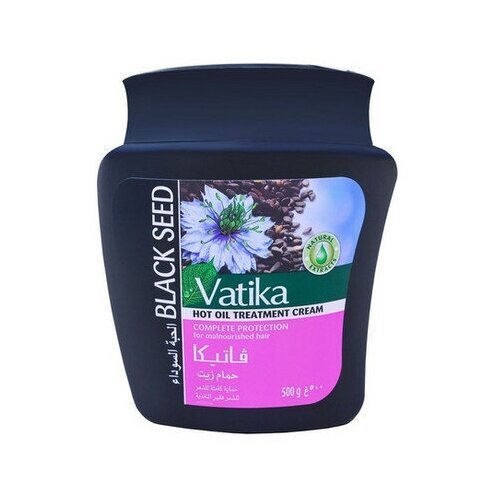 Vatika Маска для волос восстанавливающая Сила и Блеск с маслом черного тмина 500 мл./ масло черного тмина