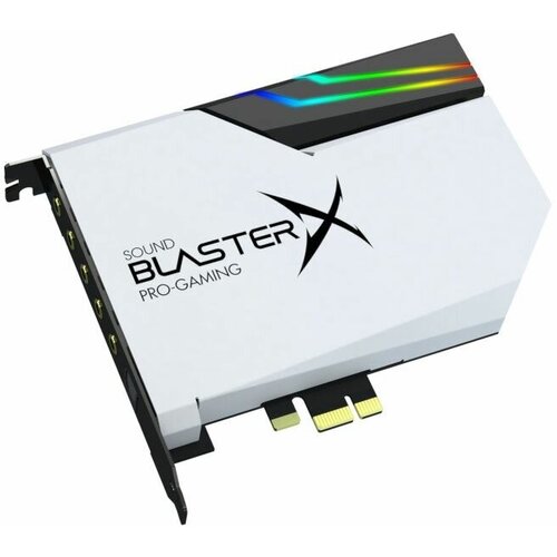 Звуковая карта Creative Sound BlasterX AE-5 Plus Pure Edition White 70SB174000004