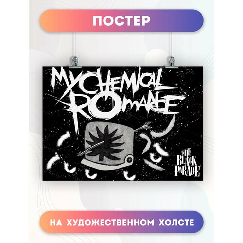 Постер на стену рок-группа My Chemical Romance (11) 60х80 см