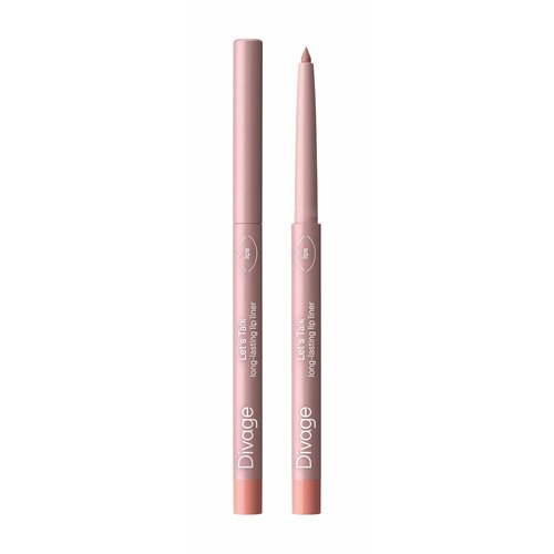 DIVAGE Карандаш для губ автоматический Let’s Talk long-lasting lip liner, 0,26 г, 03