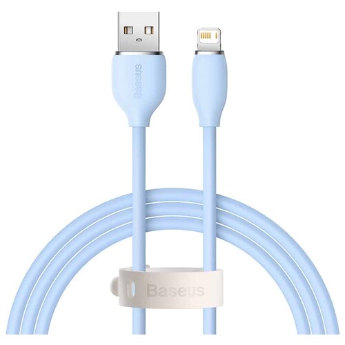 USB-Lightning кабель для зарядки iphone Baseus Jelly Liquid Silica Gel 1.2 м 2.4А