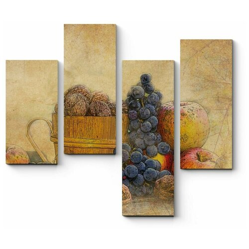 Модульная картина Осенняя композиция 74x69