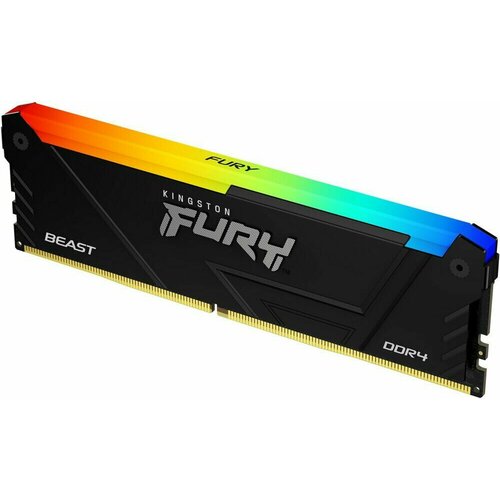 Оперативная память 32Gb DDR4 3600MHz Kingston Fury Beast RGB (KF436C18BB2A/32)