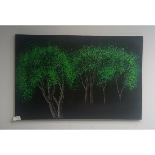 Картина "Пейзаж", 100*150 см, холст, подрамник, масляные краски